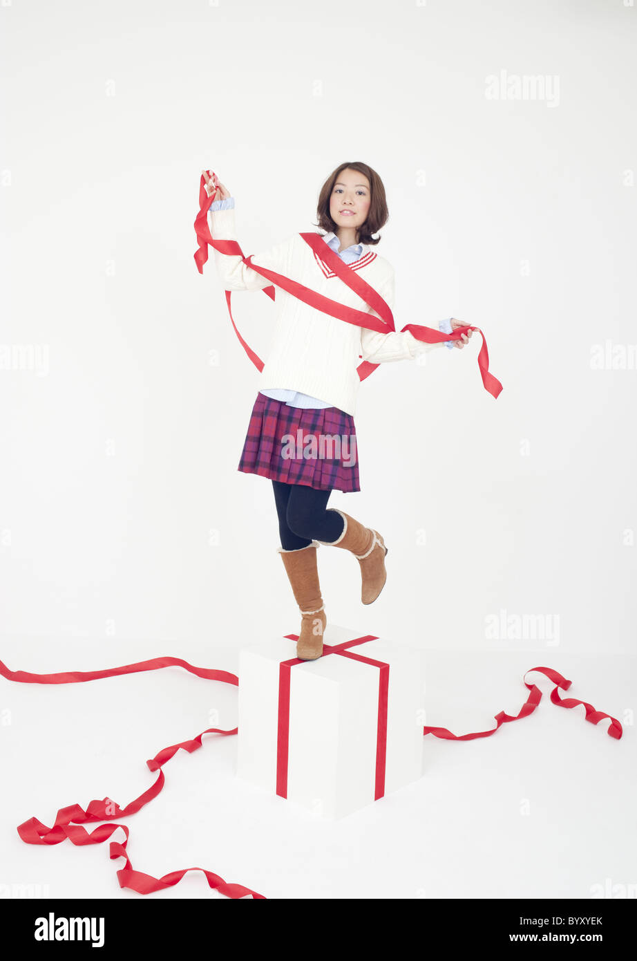 Woman whole body back view hi-res stock photography and images - Alamy