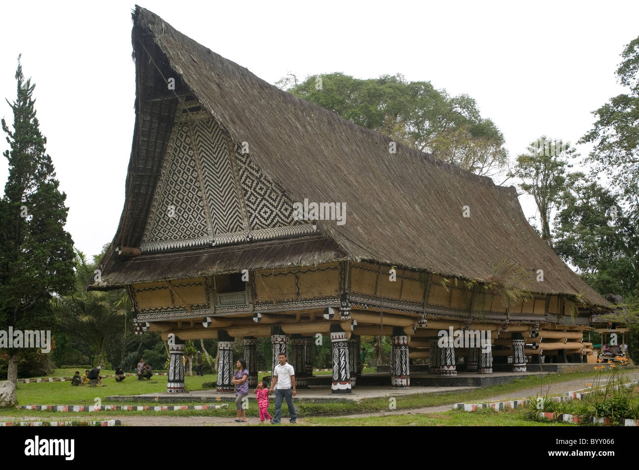 Toba batak sumatra house architecture hi-res stock photography and ...