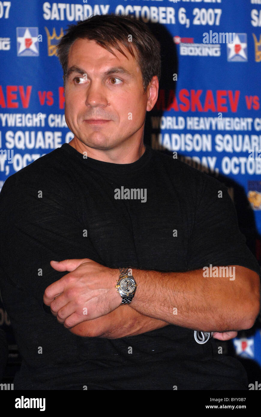 Oleg Maskaev World Heavyweight Championship press conference. WBC ...