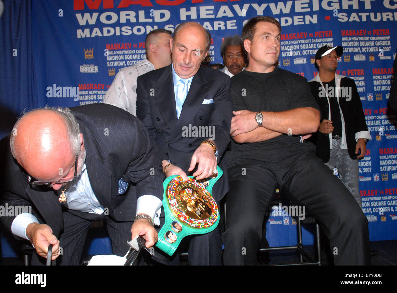 Oleg Maskaev World Heavyweight Championship press conference. WBC ...