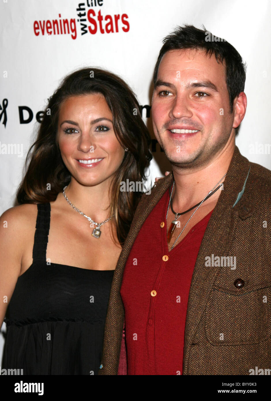 Tyler Christopher and fiancee Brie 4th Annual Evening With The Stars ...