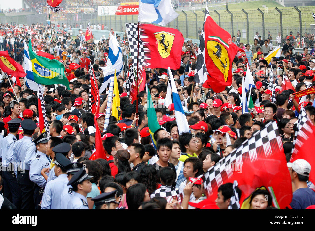 Atmosphere The Chinese Formula One Grand Prix at the Shanghai ...