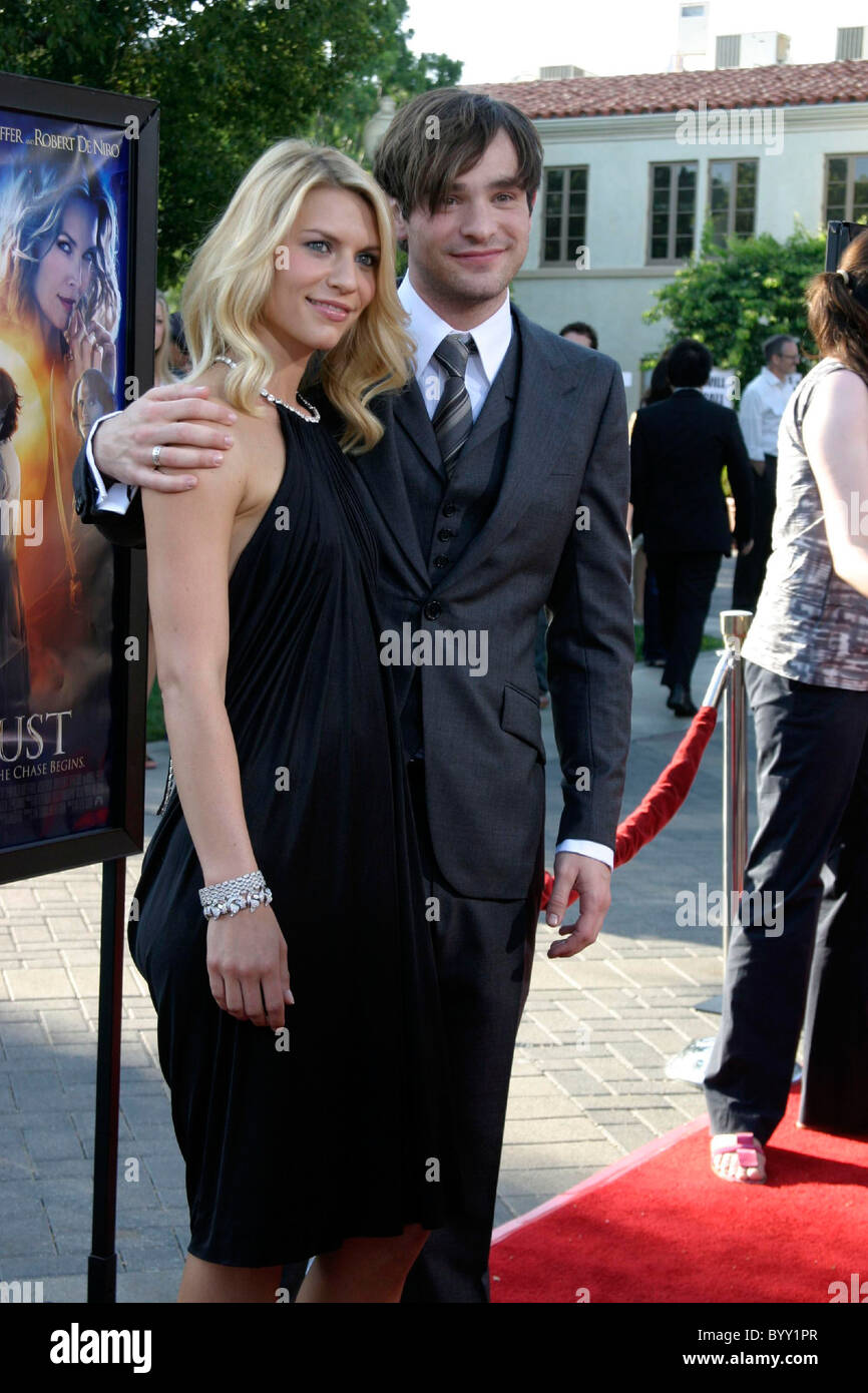 Claire Danes and Charlie Cox Los Angeles Premiere of " Stardust" held at Paramount Studio ...