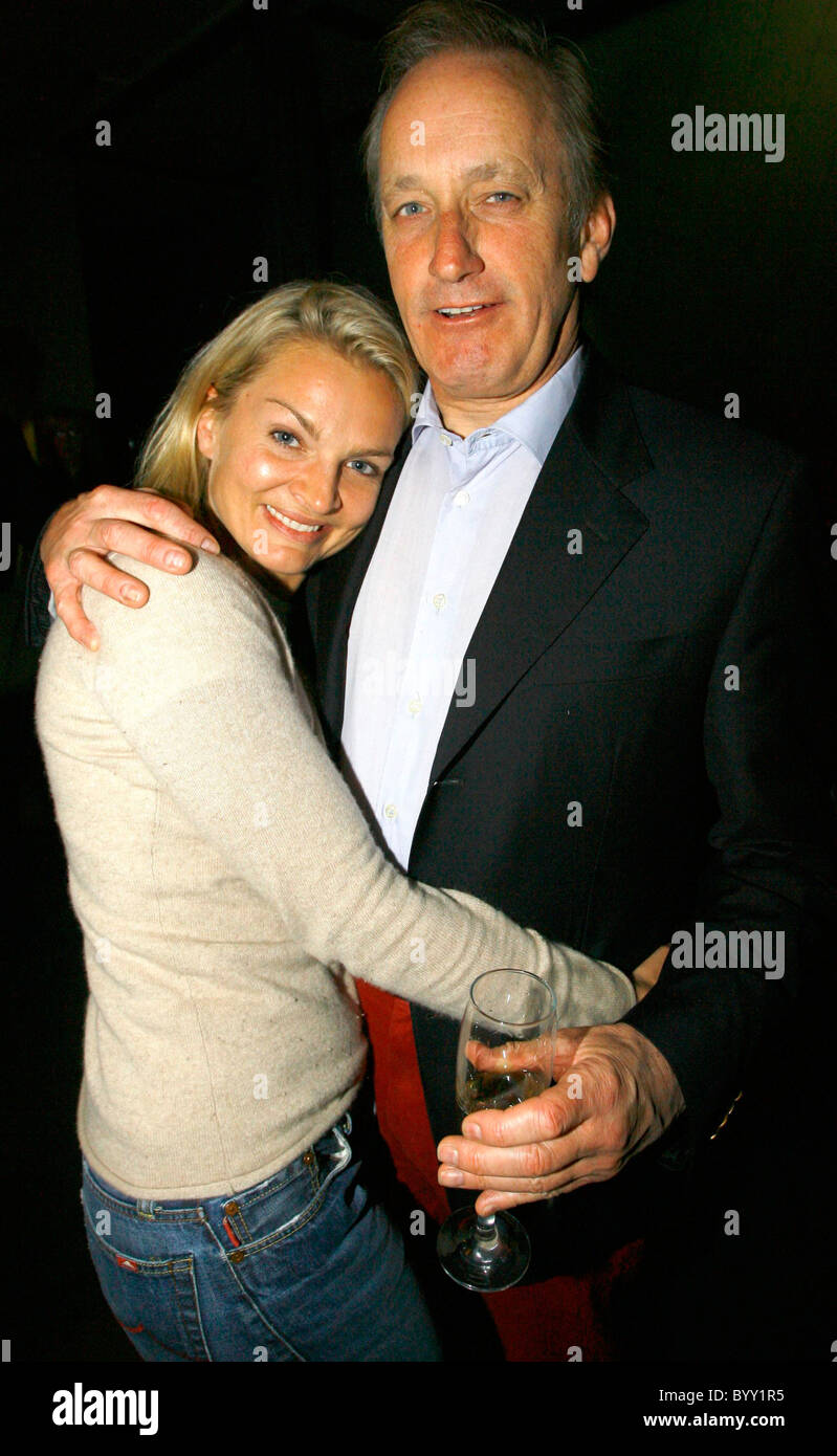 Emma O'Byrne and Neil Hamilton at the show 'Life After Scandal' shown ...