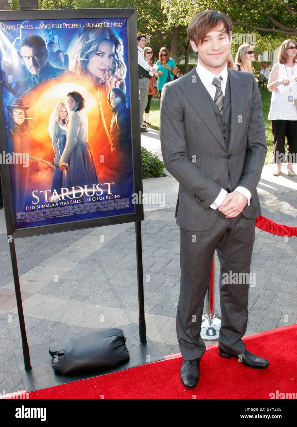 Charlie Cox Los Angeles Premiere of " Stardust" held at Paramount Studio Theatre Hollywood, USA ...