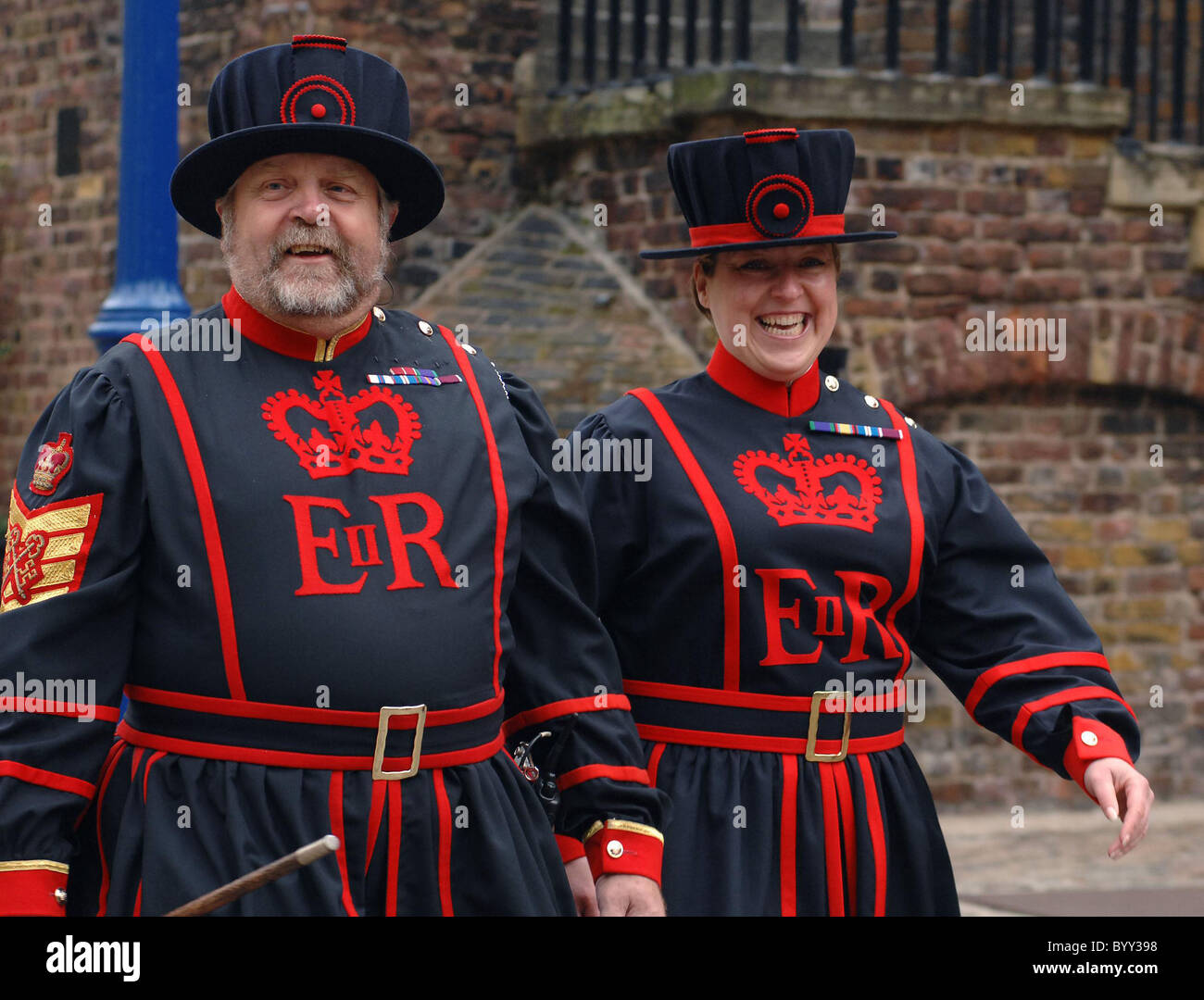 The first ever female Beefeater, Yeoman Warder Moira Cameron, starts ...