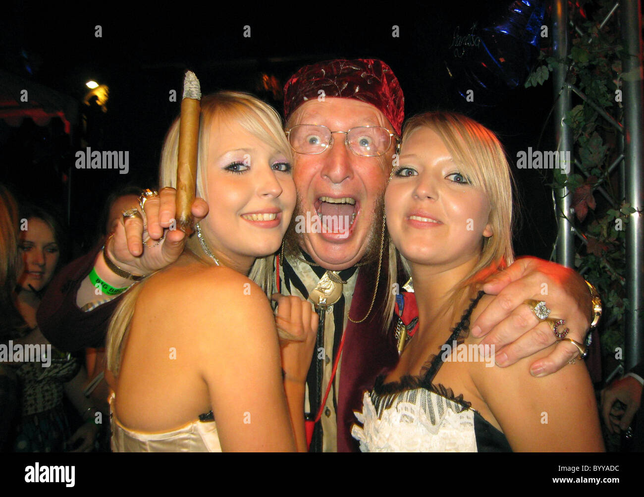Amanda Marchant, John McCririck and Samantha Marchant Big Brother 8 ...