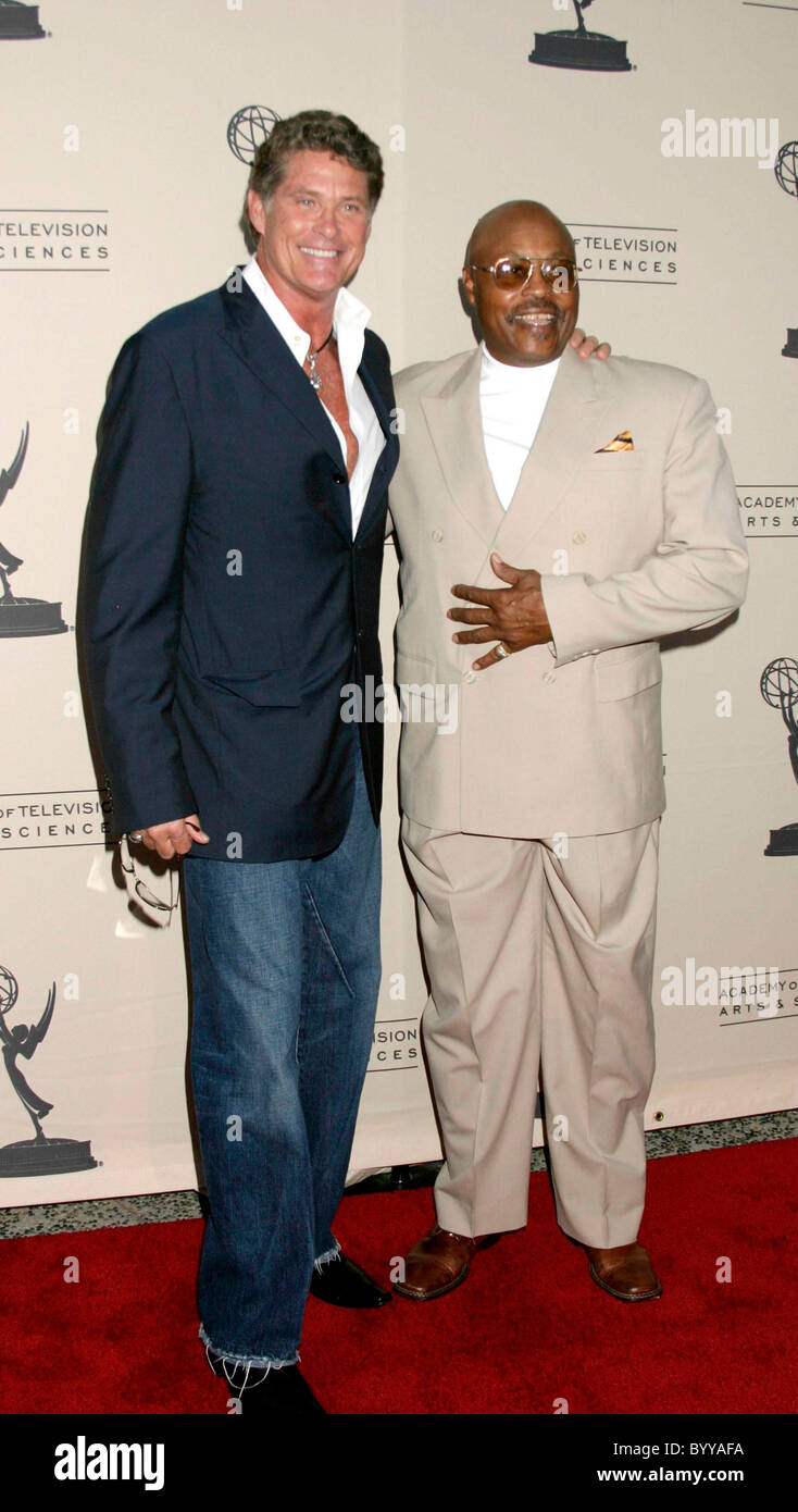 David Hasselhoff and Roger Mosely Academy of TV Stunts Peer Group ...