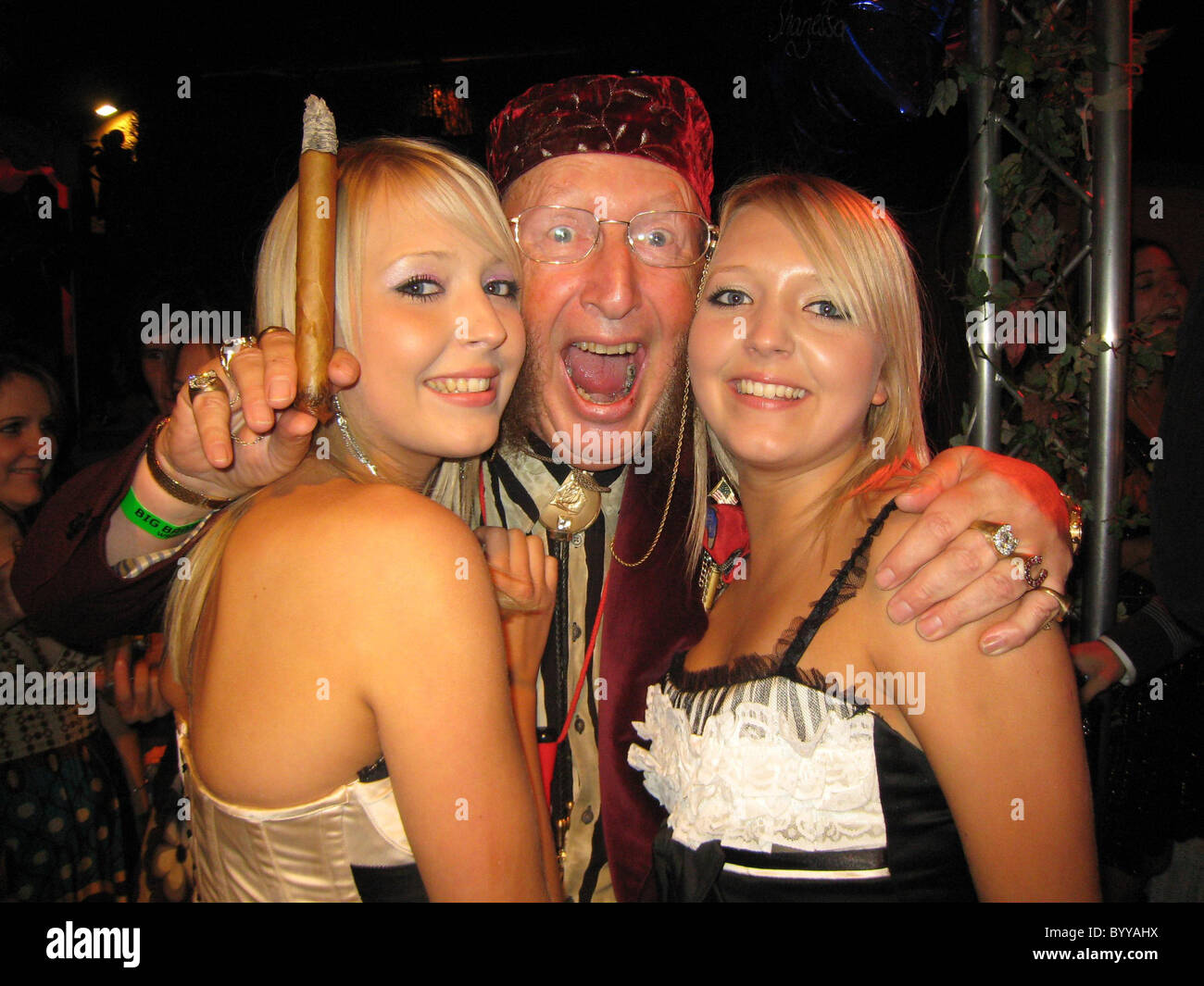 Amanda Marchant, John McCririck and Samantha Marchant Big Brother 8 ...