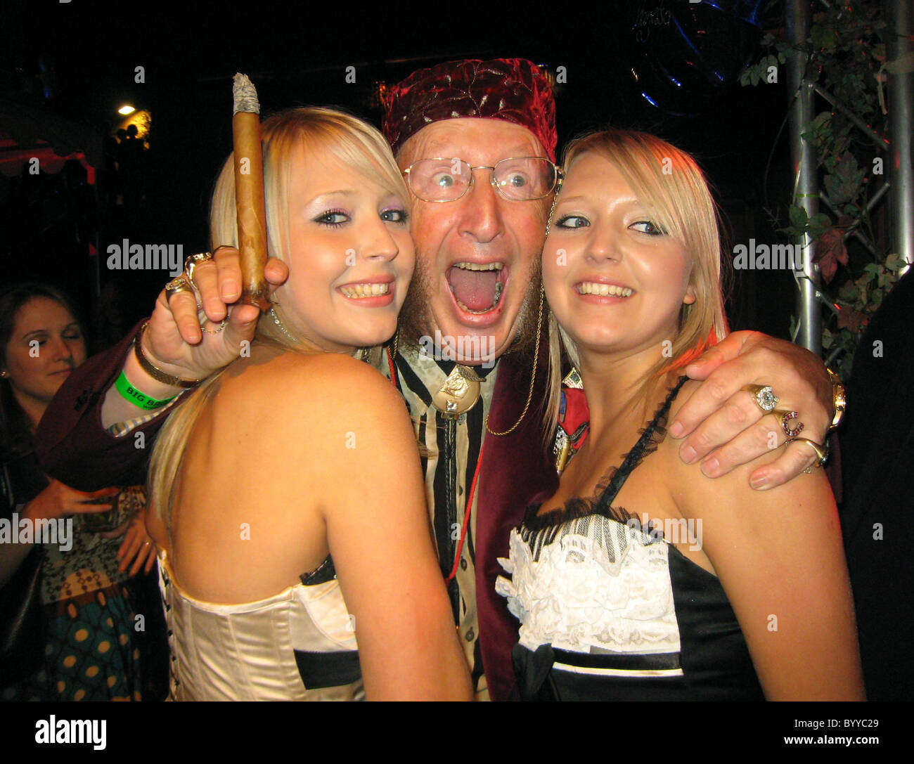Amanda Marchant, John McCririck and Samantha Marchant Big Brother 8 ...