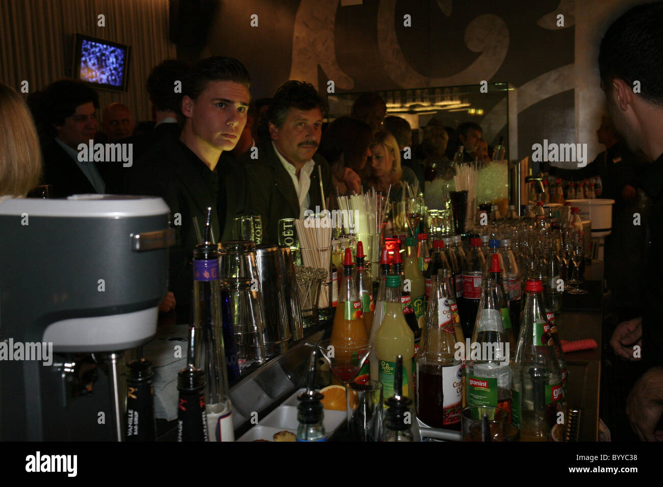 Atmosphere Grand opening of the Icepeak Vodka Lounge. With 150 ...