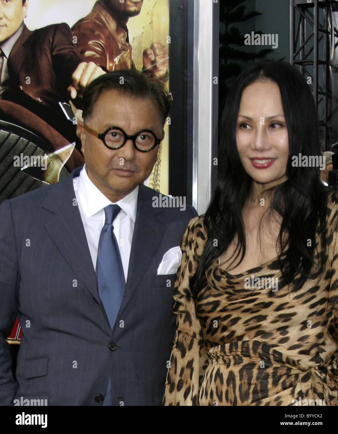 Mr Chow and Mrs Chow LA premiere of 'Rush Hour 3' at the Grauman's ...