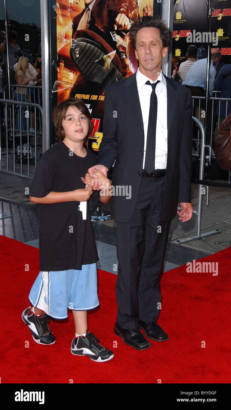 Brian Grazer and son Thomas Grazer "Rush Hour 3" Los Angeles premiere ...