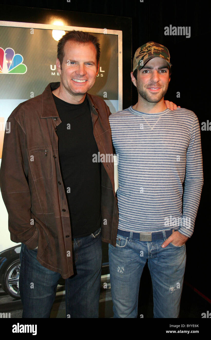 Jack Coleman and Zachary Quinto, NBC'S "Life" Premiere at Celadon Los ...