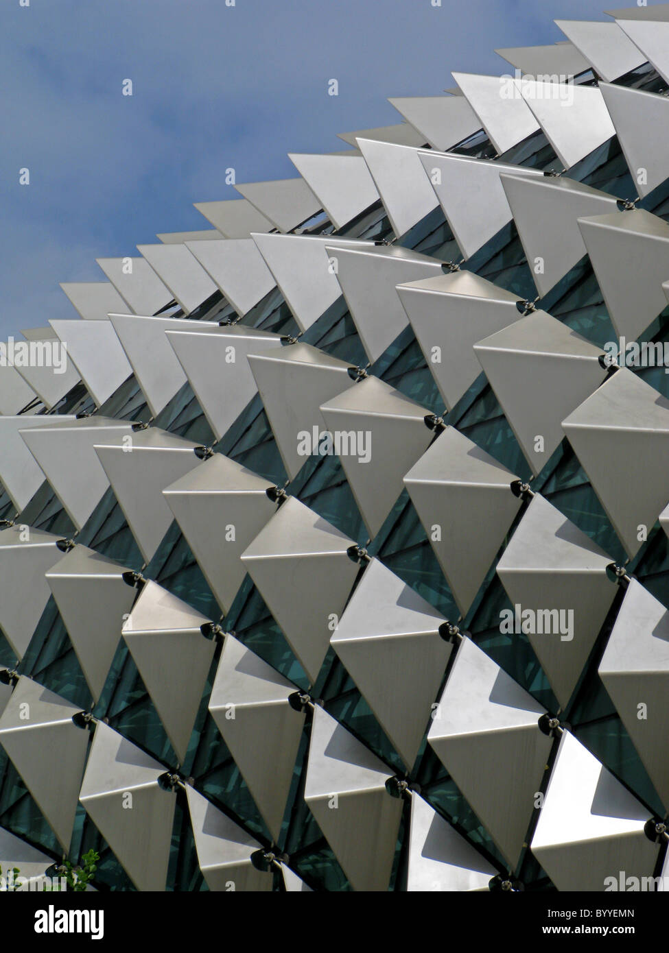 Detail of the Esplanade in Singapore Stock Photo - Alamy