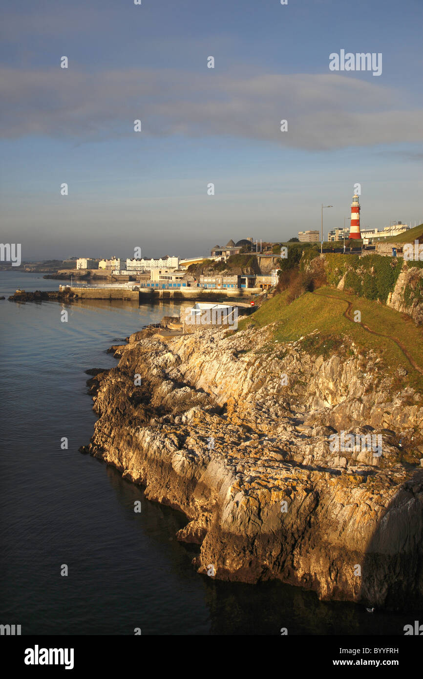 Plymouth hoe foreshore hi-res stock photography and images - Alamy