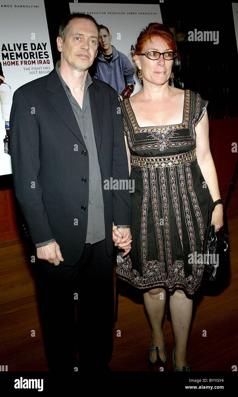 Steve Buscemi and Wife The Premiere of HBO Film Alive Day Memories Home ...