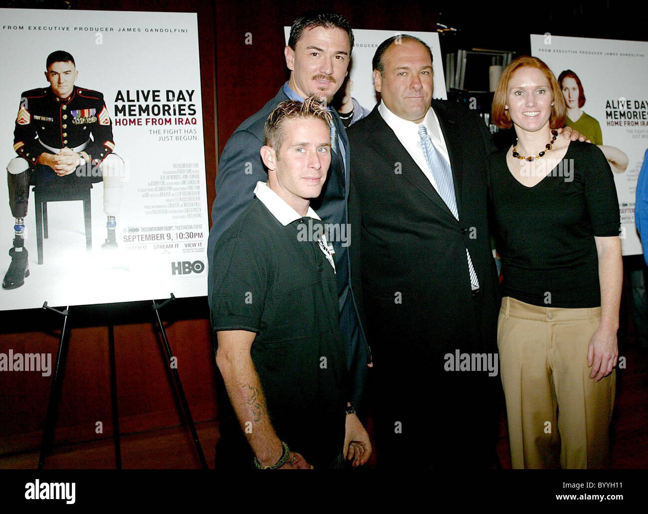 Sergeant Bryan Anderson, Staff Sergeant John Jones, James Gandolfini ...