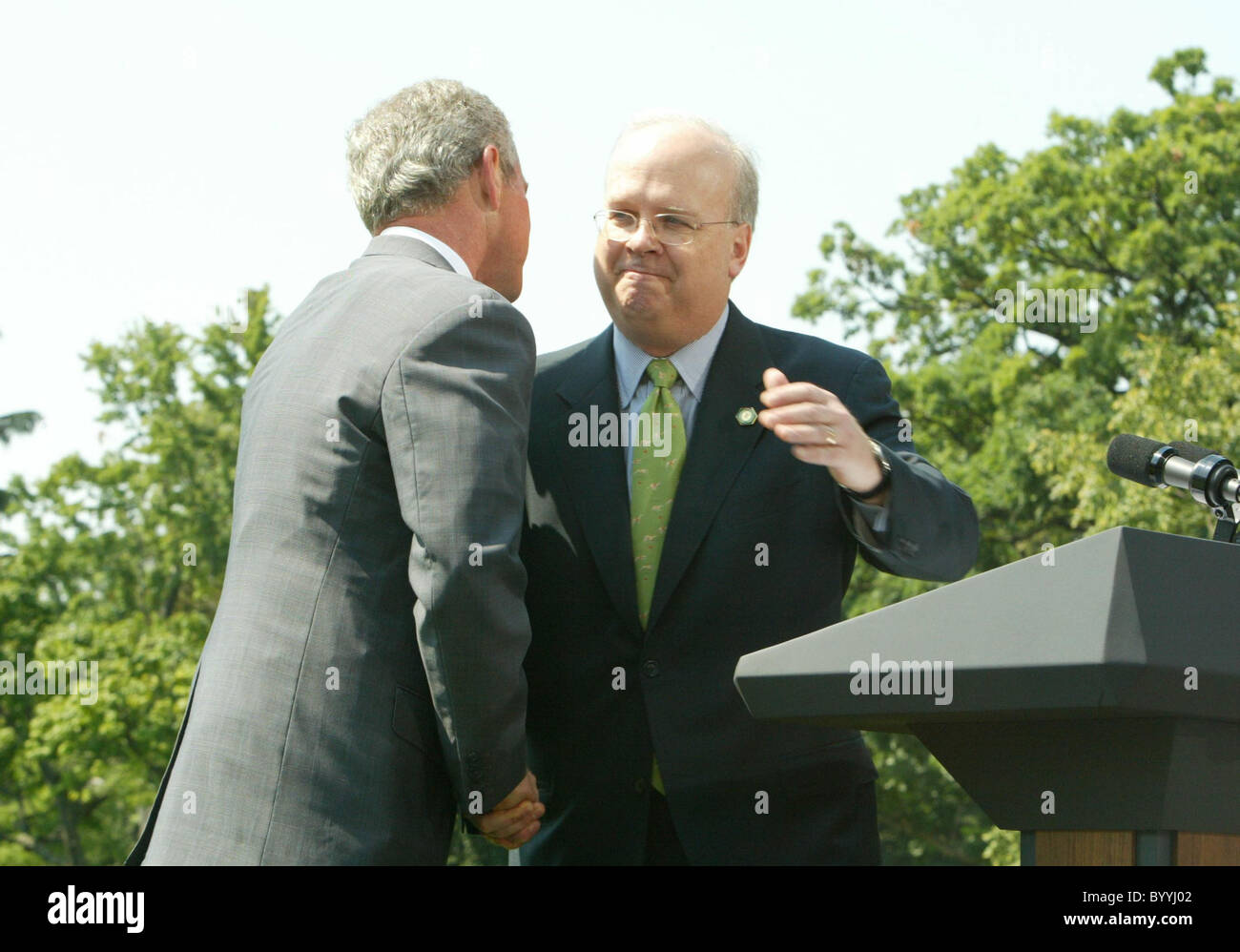 President George W. Bush and Karl Rove Karl Rove , Deputy Chief of ...