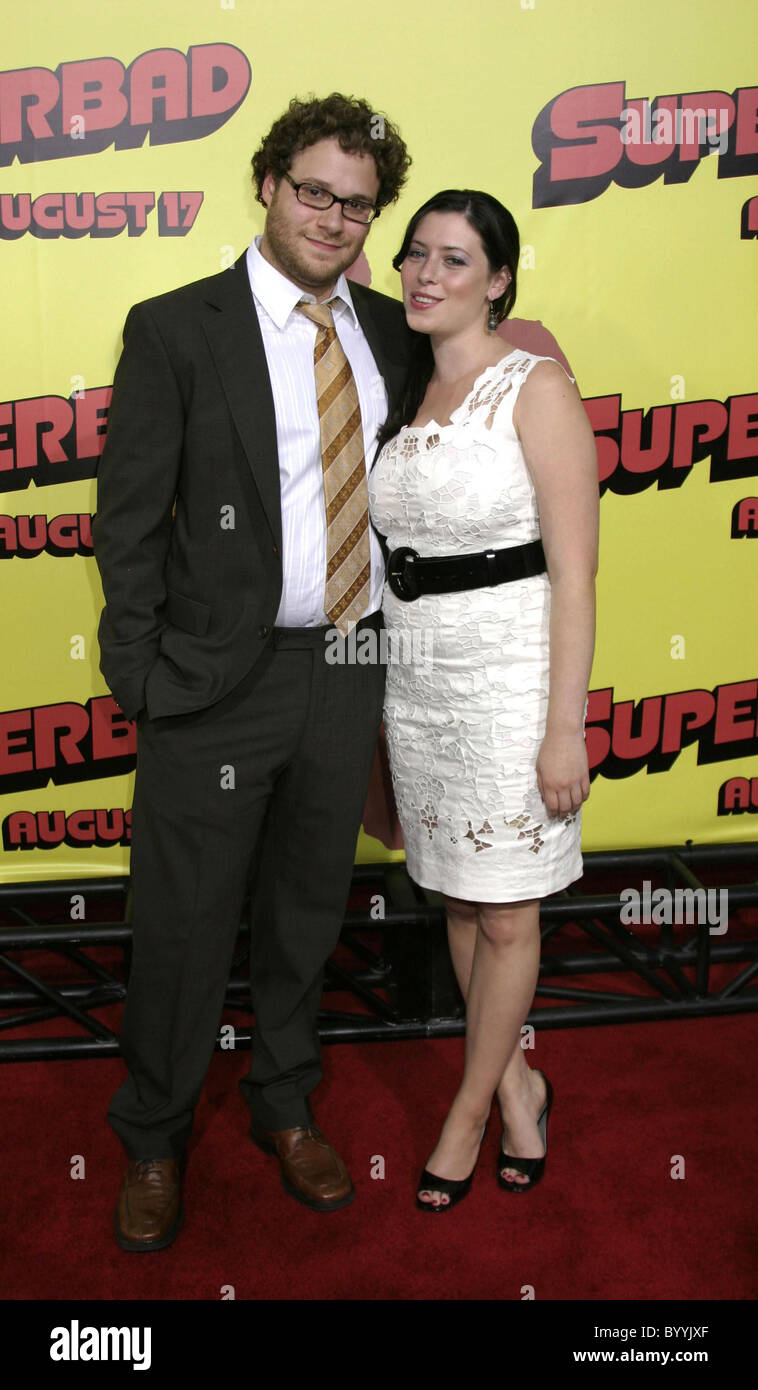 Seth Rogen and Lauren "Superbad" LA Premiere at Grauman's Chinese ...