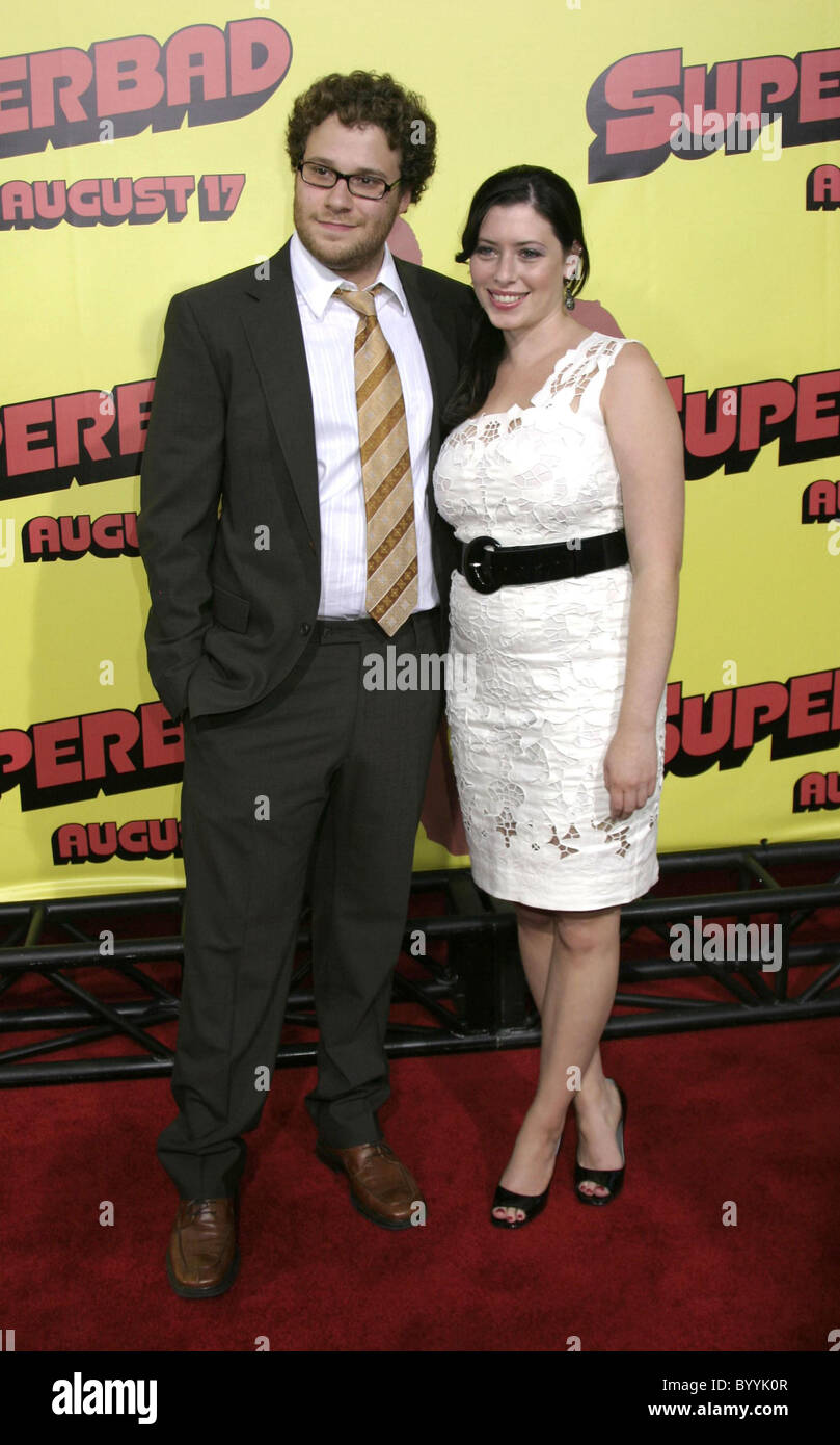 Seth Rogen and Lauren "Superbad" LA Premiere at Grauman's Chinese ...