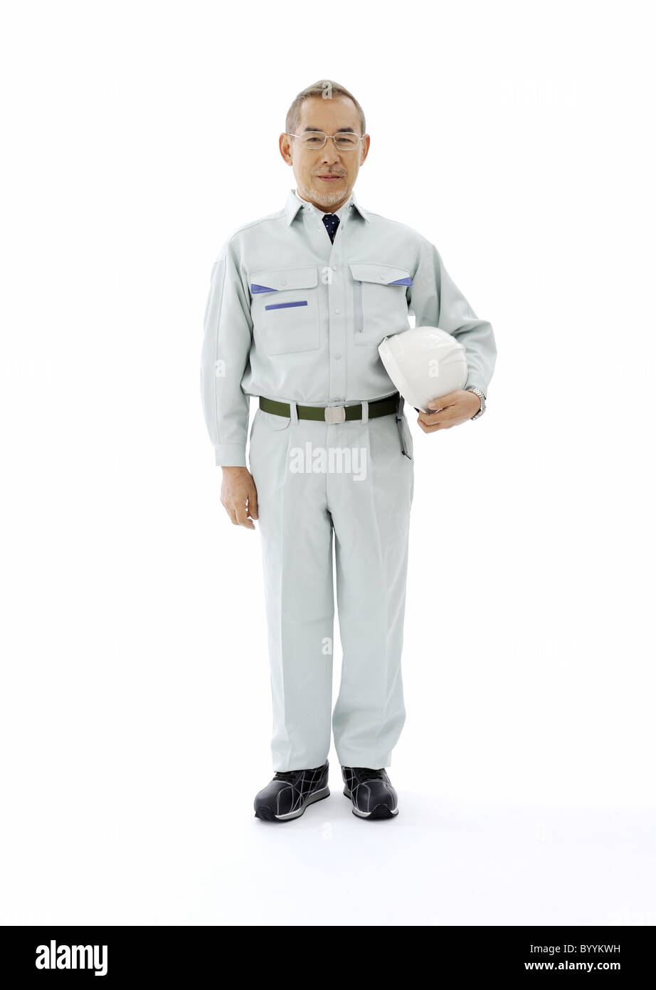 Portrait of worker Stock Photo - Alamy