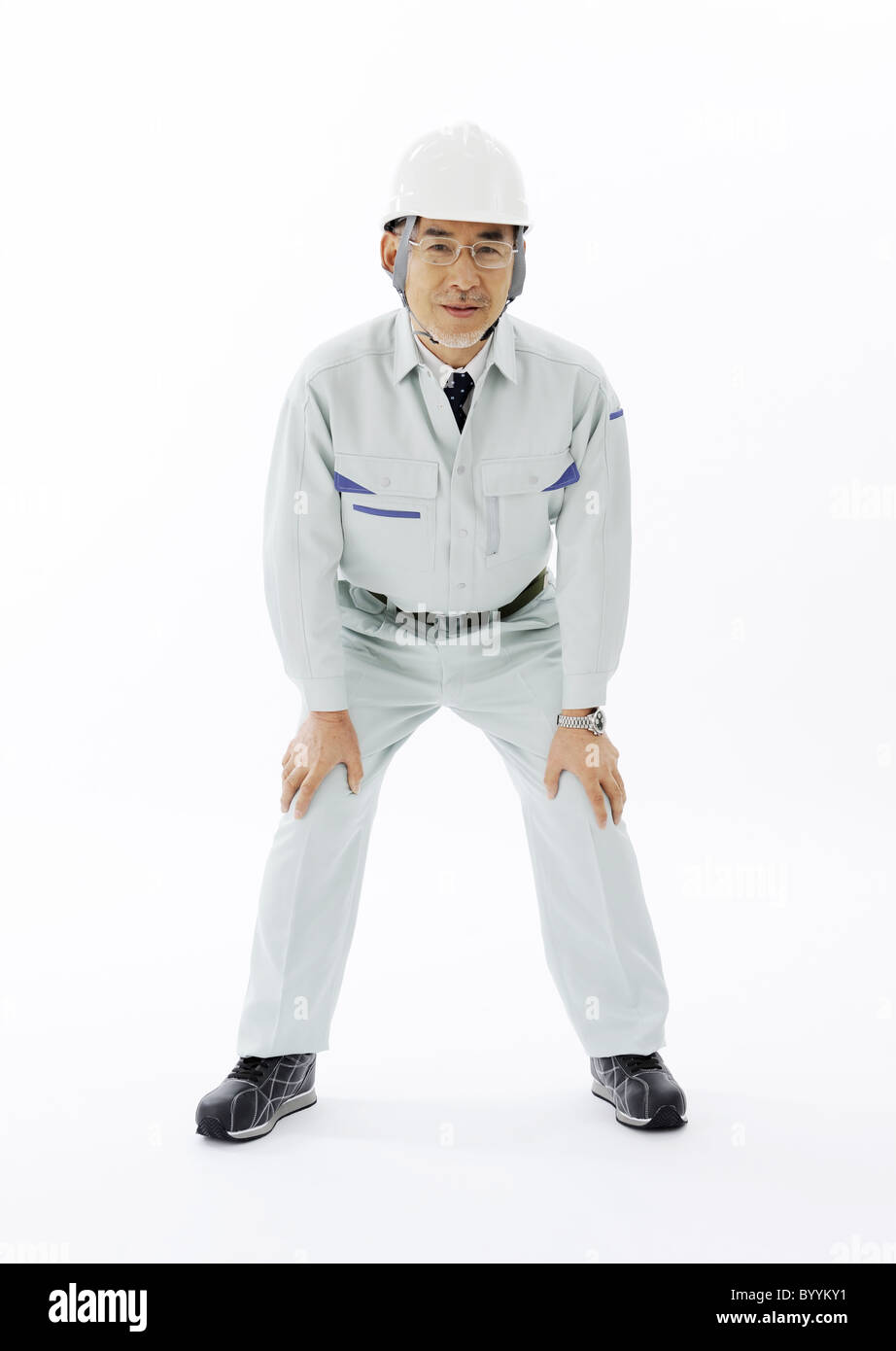 Portrait of worker Stock Photo - Alamy