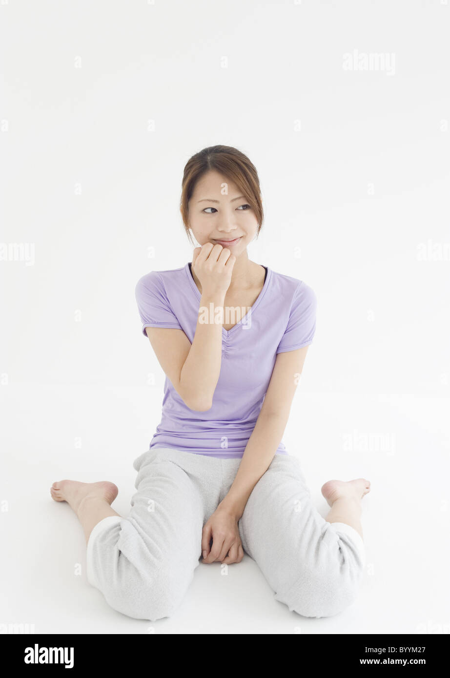 Smiling whole body hi-res stock photography and images - Alamy