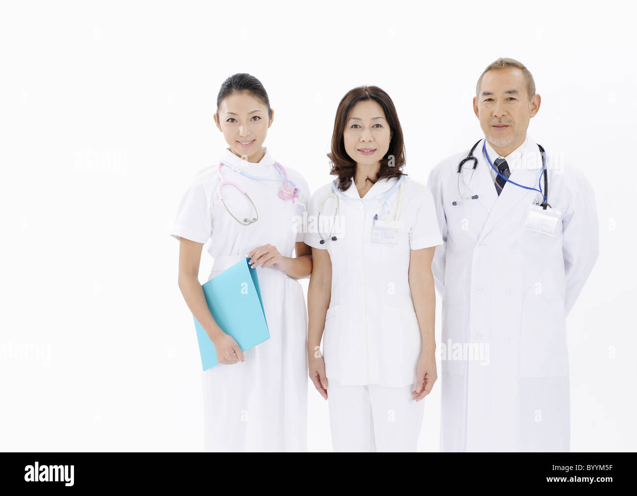 Doctor elderly man nursing Cut Out Stock Images & Pictures - Alamy