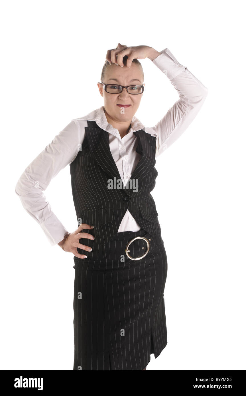 Scratches his head hi-res stock photography and images - Alamy