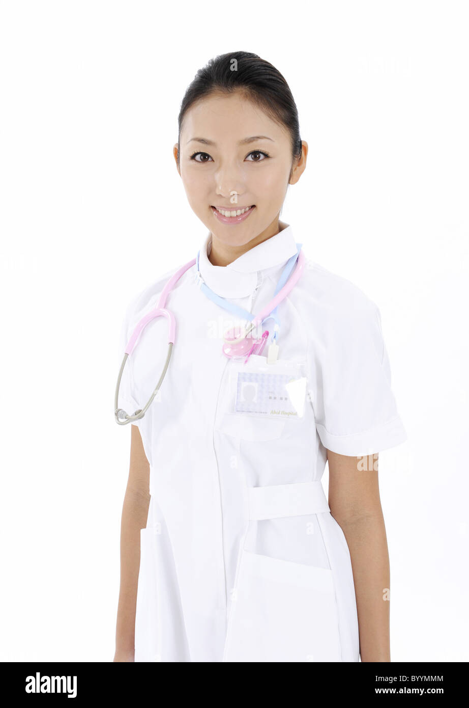 Portrait of nurse Stock Photo - Alamy