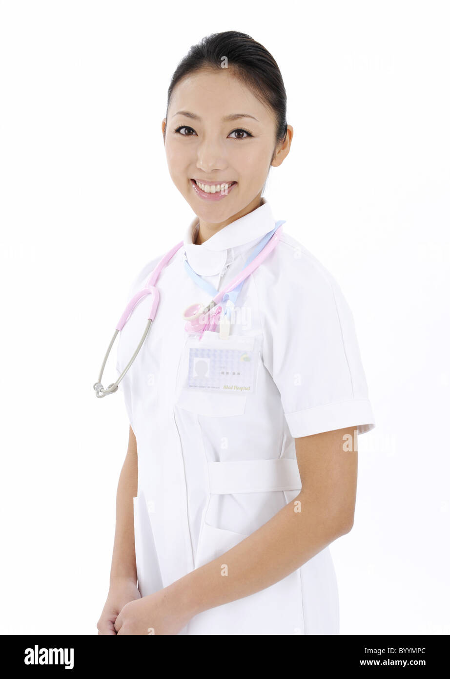 Portrait of nurse Stock Photo - Alamy