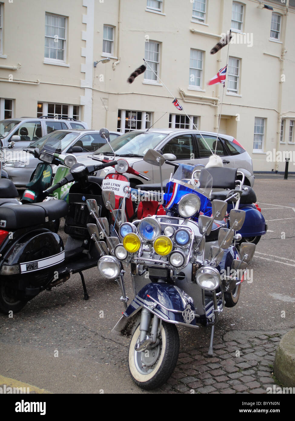 Mod scooter hi-res stock photography and images - Alamy