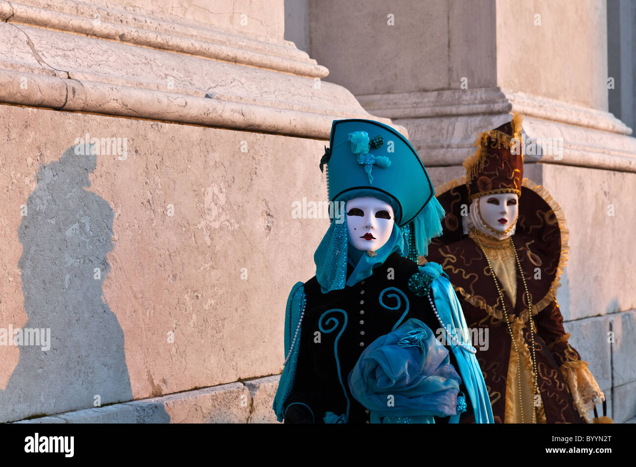 Italy, Venice, typical carnival masks in San Giorgio island Stock Photo ...
