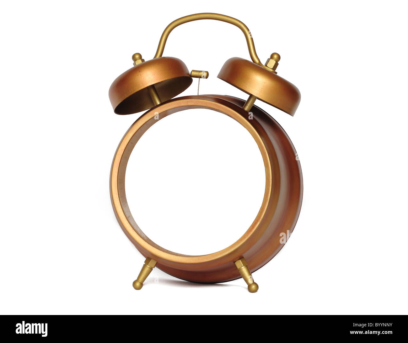 clock without dial isolated on white background Stock Photo - Alamy