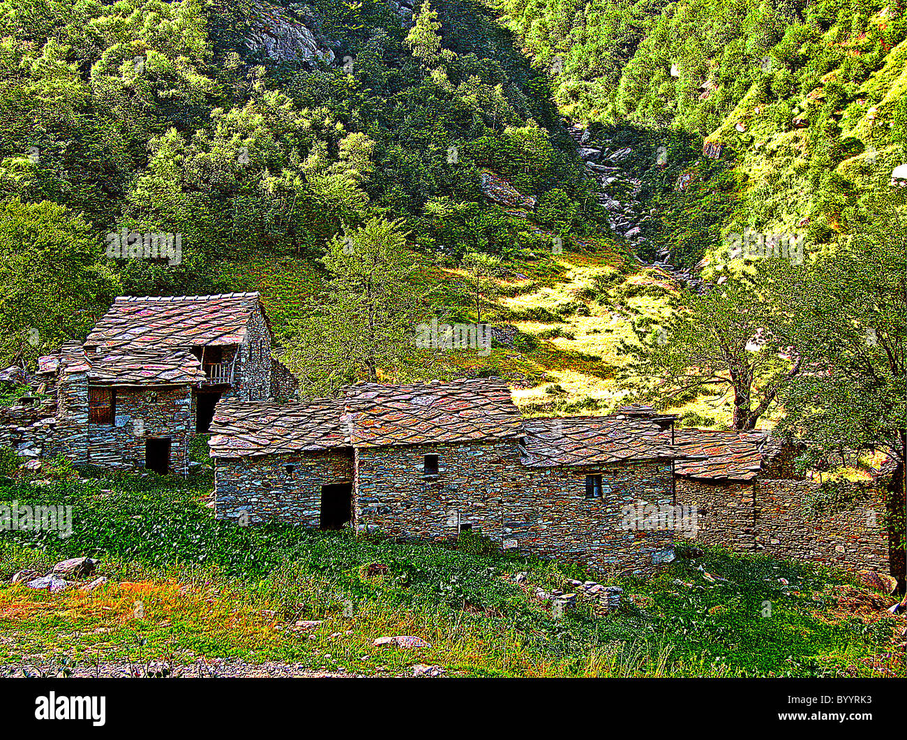 Val pellice hi-res stock photography and images - Alamy