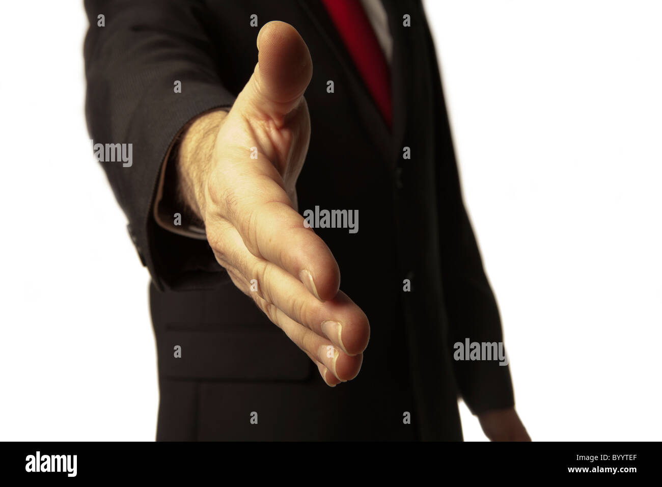 Men in suit hand shaking isolated hi-res stock photography and images ...