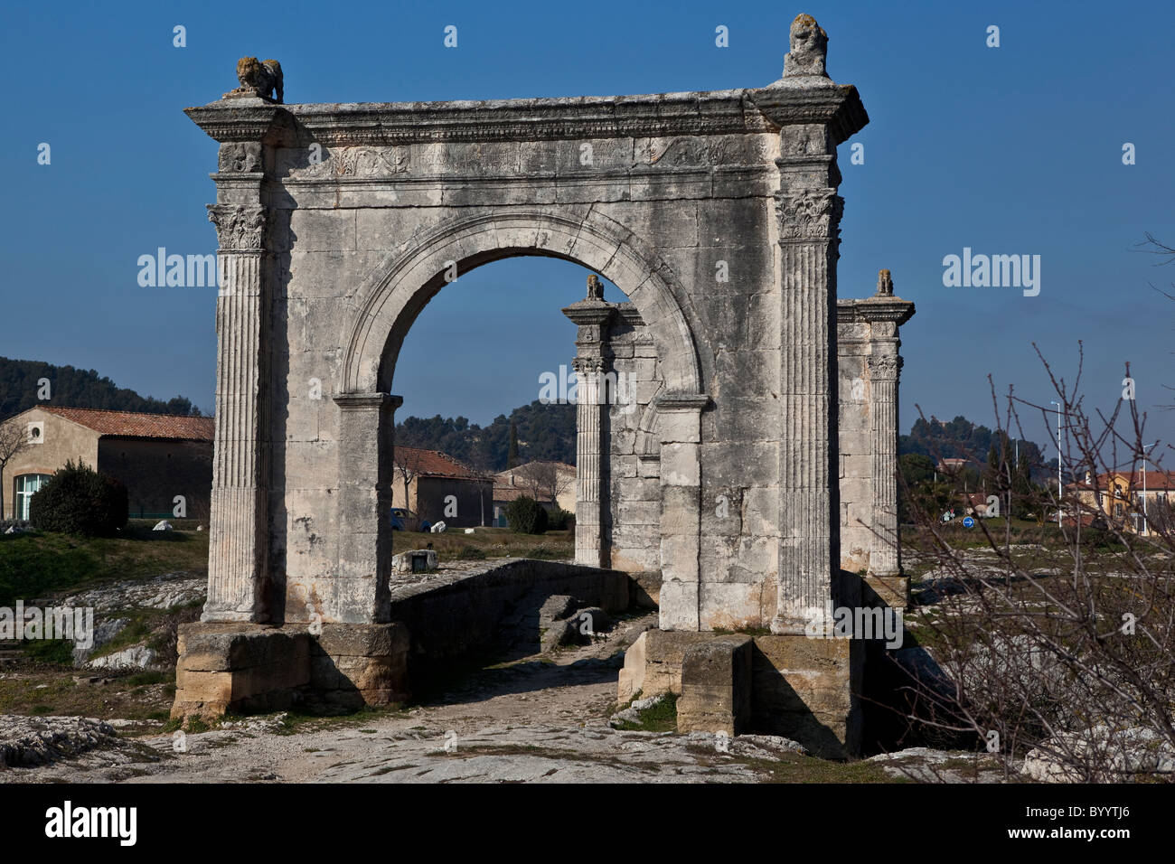 Flavian Bridge ca 12 BC Stock Photo - Alamy