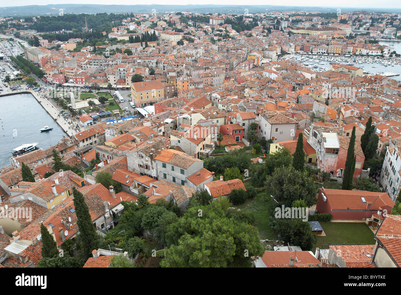 Old town rovinj city center hi-res stock photography and images - Alamy