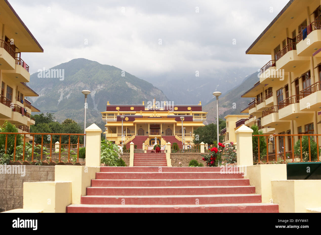 Gyuto Tantric Monastery Stock Photo - Alamy