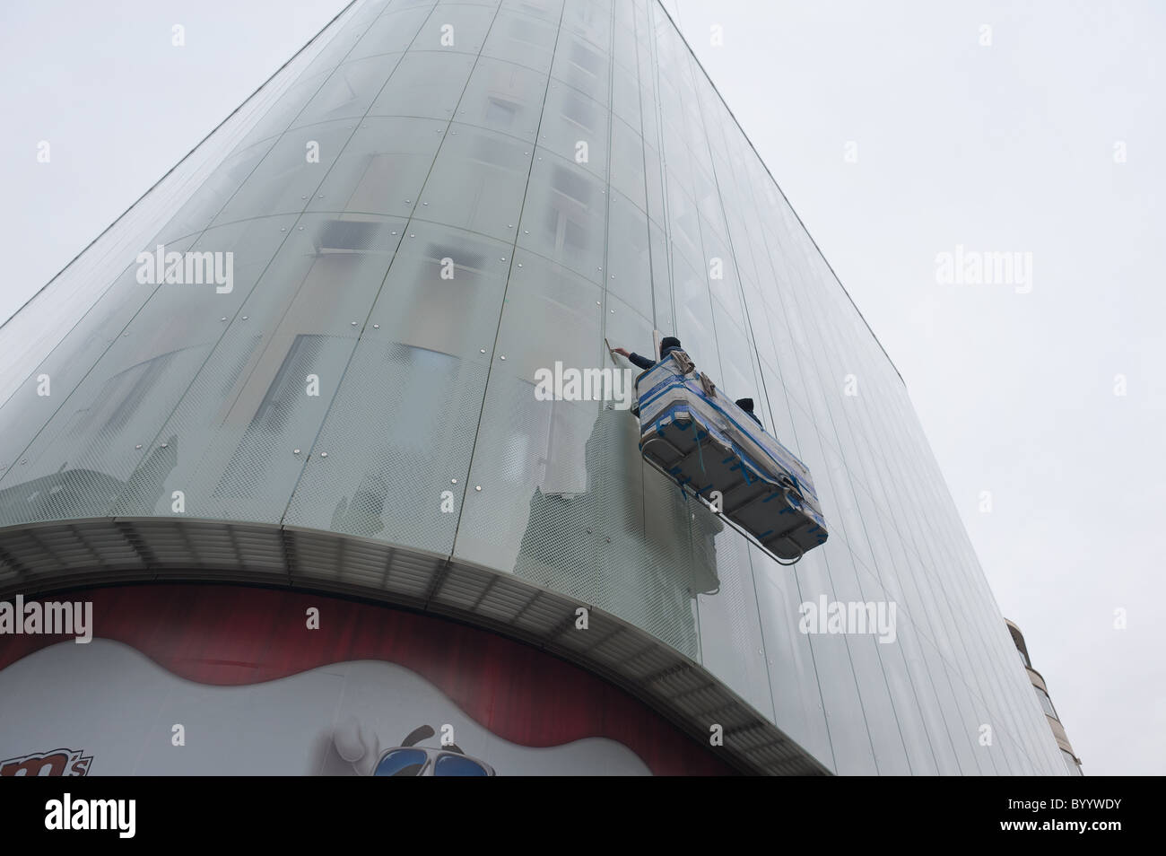 Piccadilly circus aerial hi-res stock photography and images - Alamy