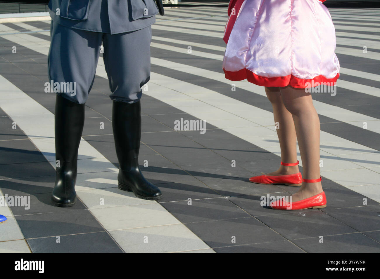 Teen cosplay feet hi-res stock photography and images - Alamy