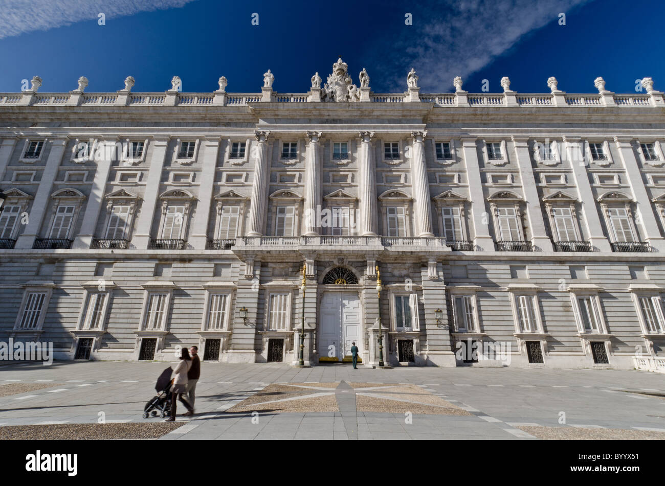 Palacio Real, Madrid Royal Palace Stock Photo - Alamy