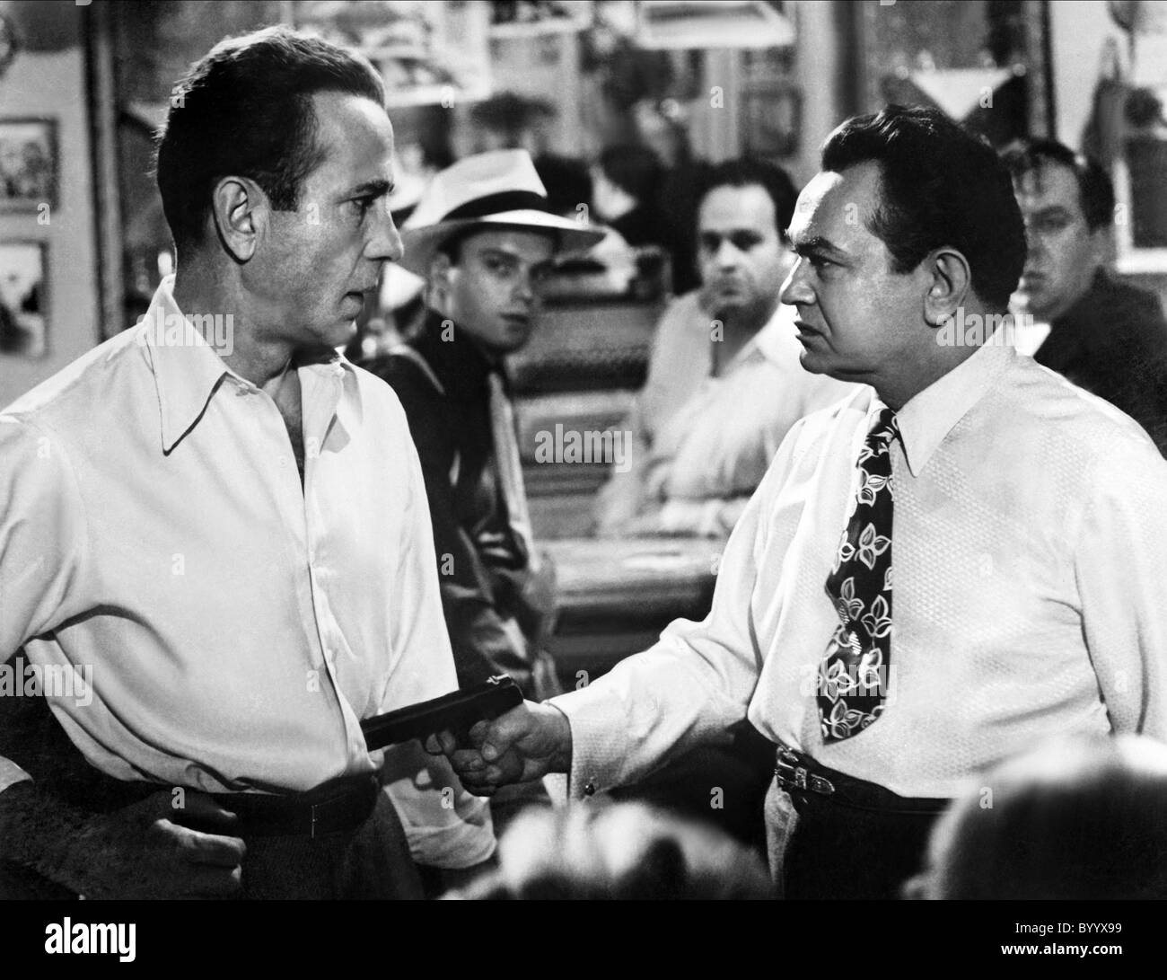 Edward g robinson key largo Black and White Stock Photos & Images - Alamy