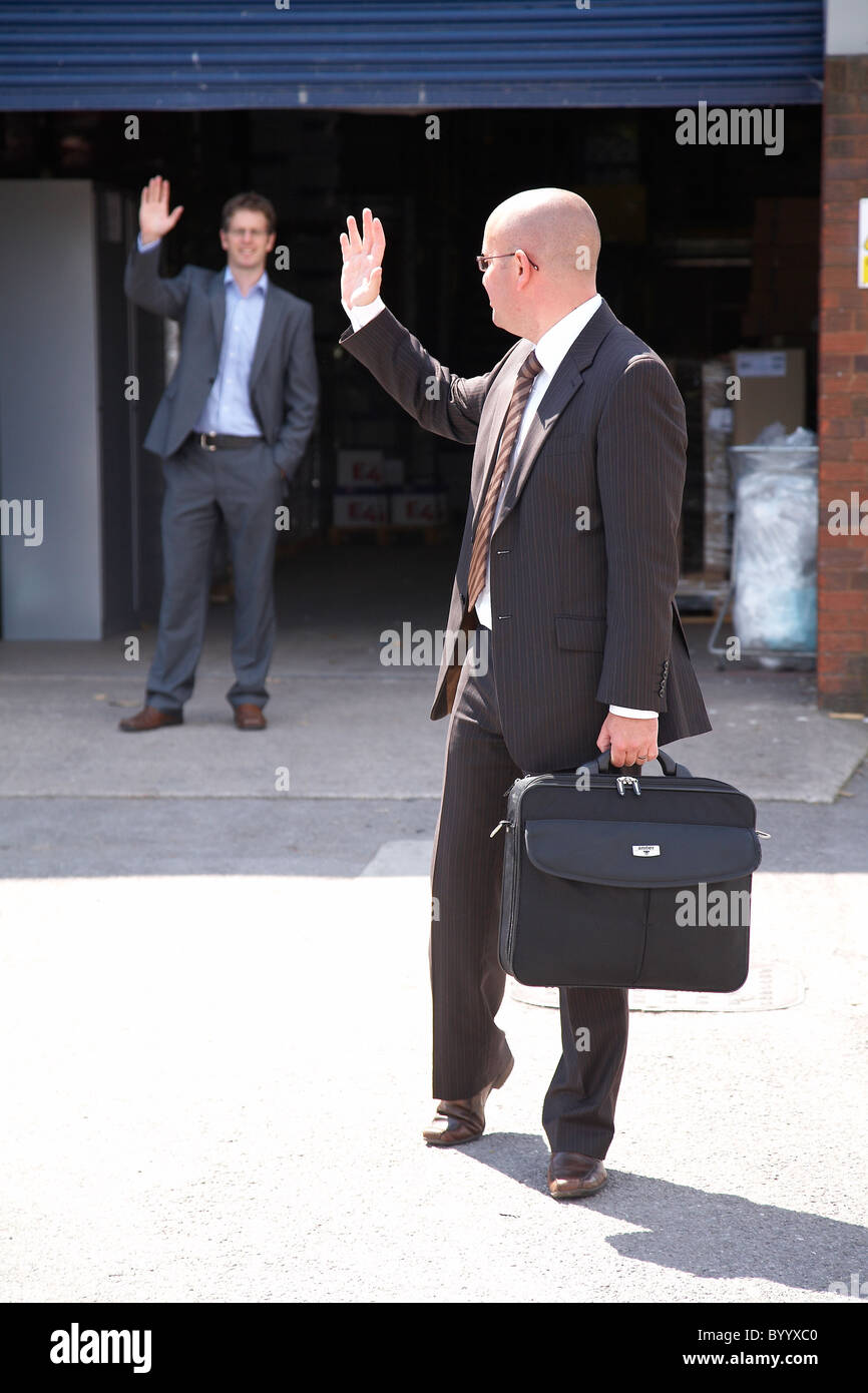 Waving goodbye waving bye hi-res stock photography and images - Alamy