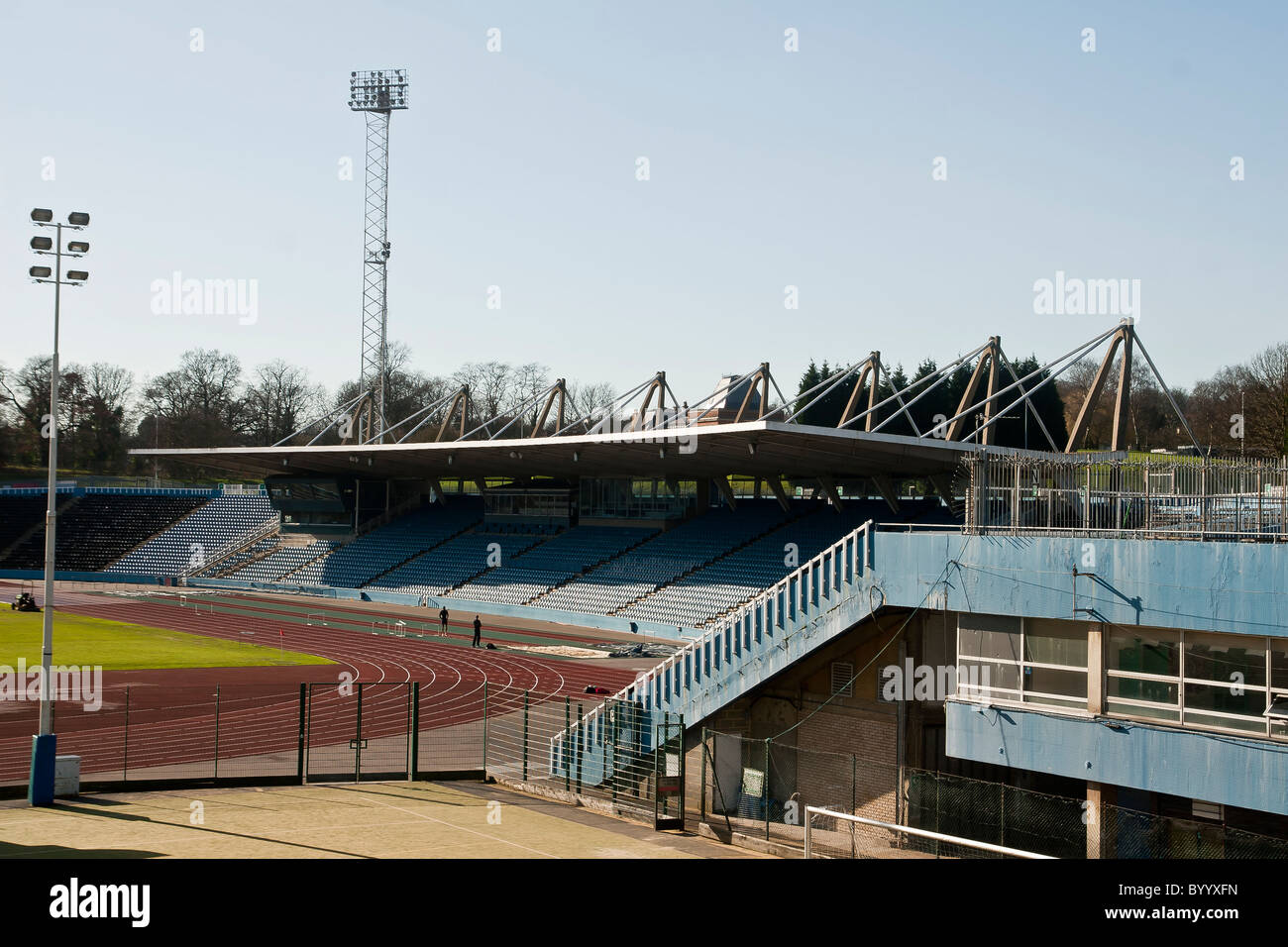 Crystal palace centre athletics track hi-res stock photography and ...