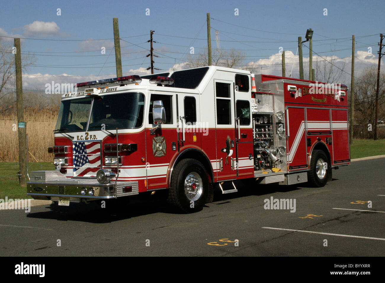 American fire apparatus hi-res stock photography and images - Alamy