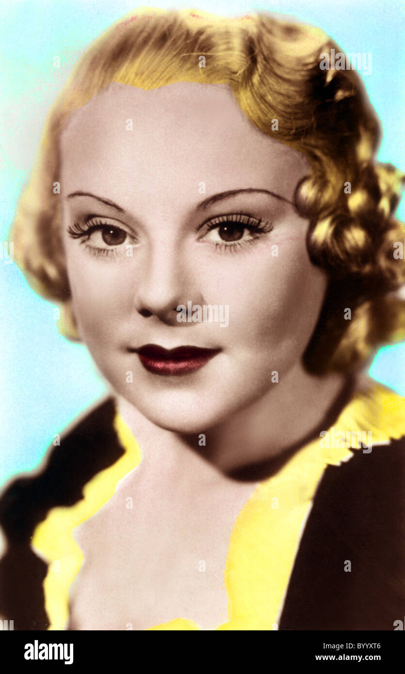 SONJA HENIE ACTRESS (1940 Stock Photo - Alamy