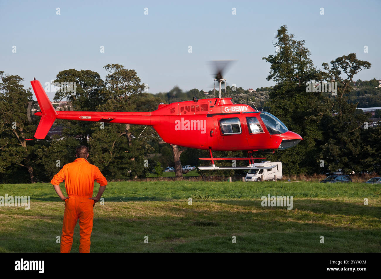 Jet ranger helicopter hi-res stock photography and images - Alamy