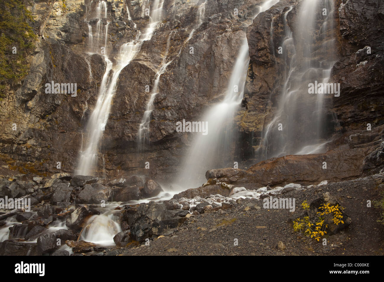 Tangle Falls, Jasper National Park, Alberta Canada Stock Photo - Alamy